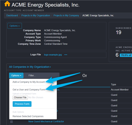 Add New Users - BlueRithm Knowledge Base